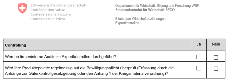 «Internal Compliance Program» (ICP) verständlich erklärt
